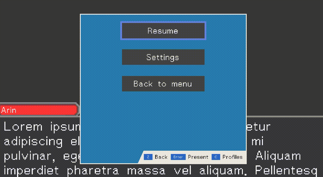 Feature229 Player Can Customize Their Controls In The Settings By Phoebemitchell · Pull Request