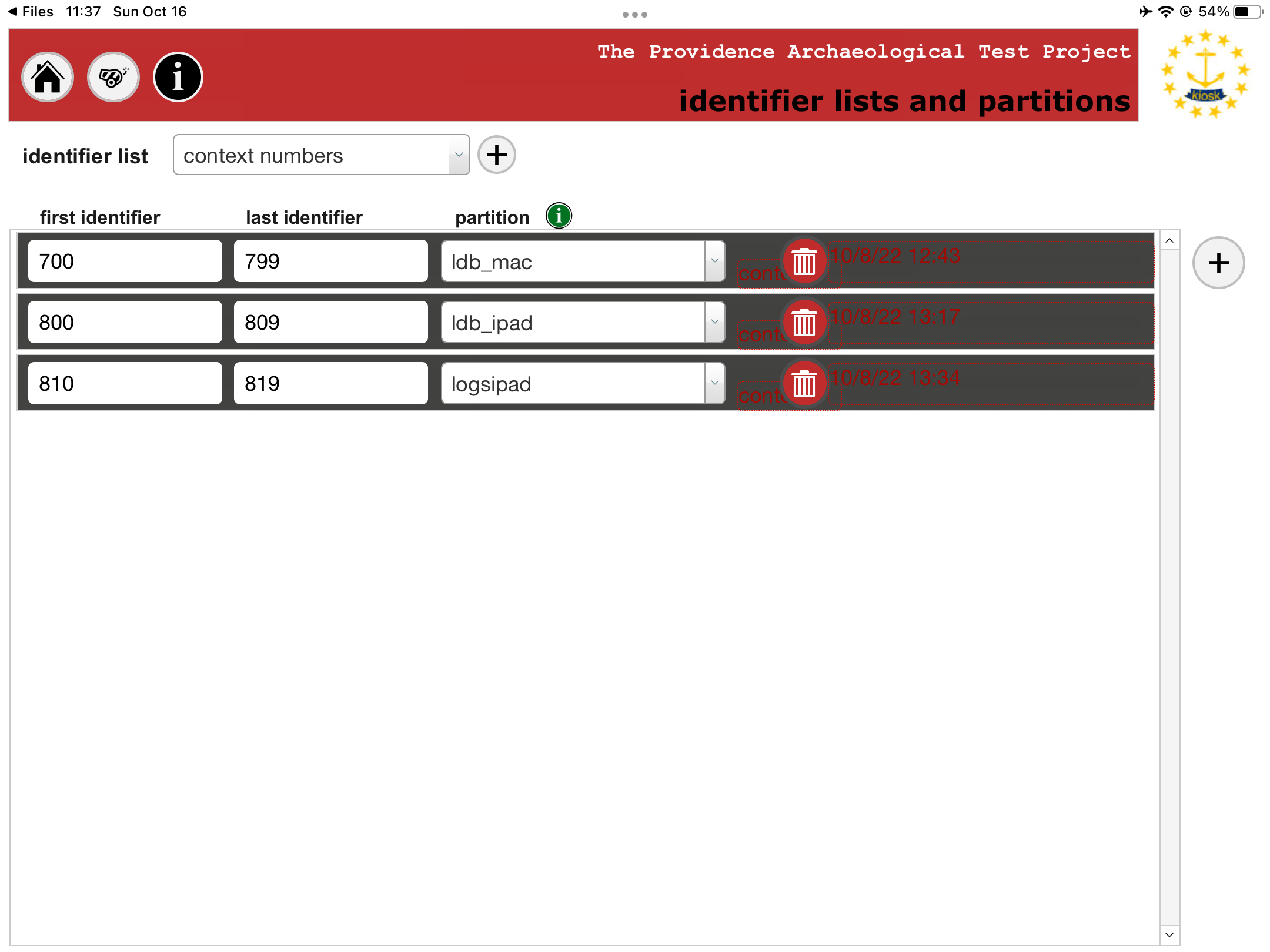 identifier lists: ustp ran into bugs connected to deleting lists · Issue #1792 · arch-kiosk/arch ...