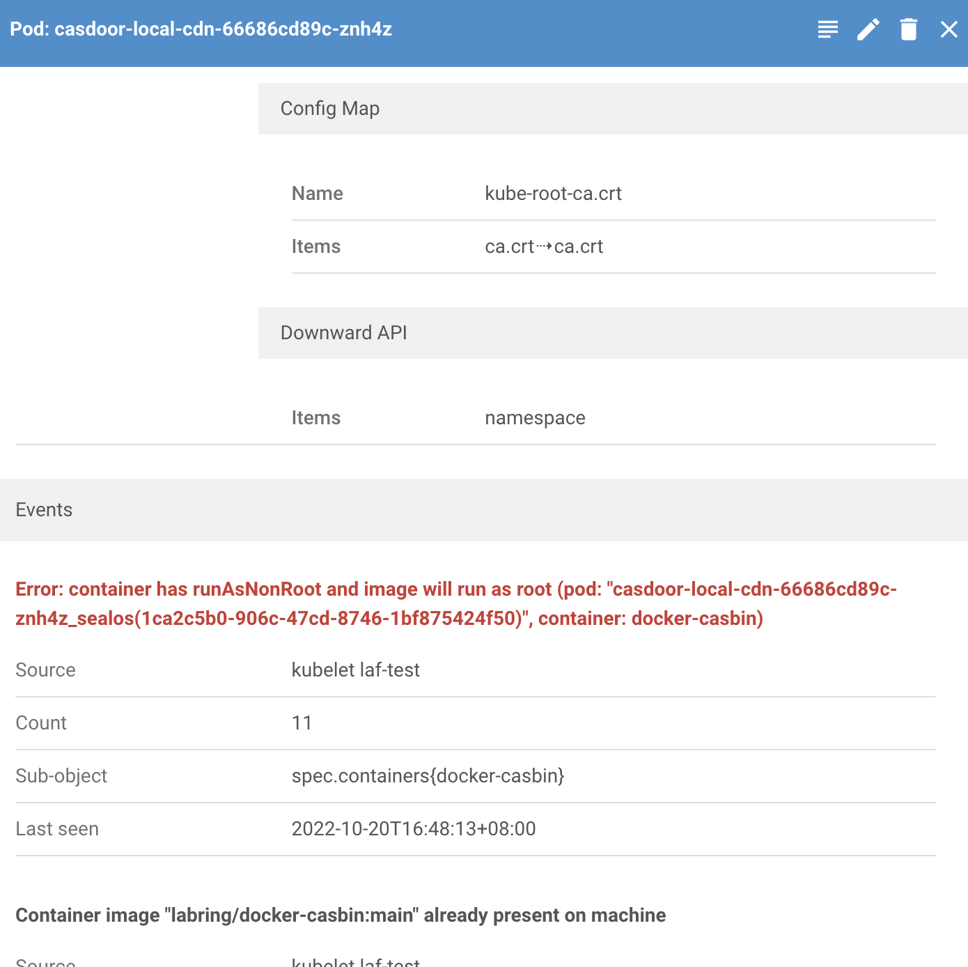 BUG: semgrep securityContext.runAsNonRoot cause service cannot start · Issue #1922 · labring ...