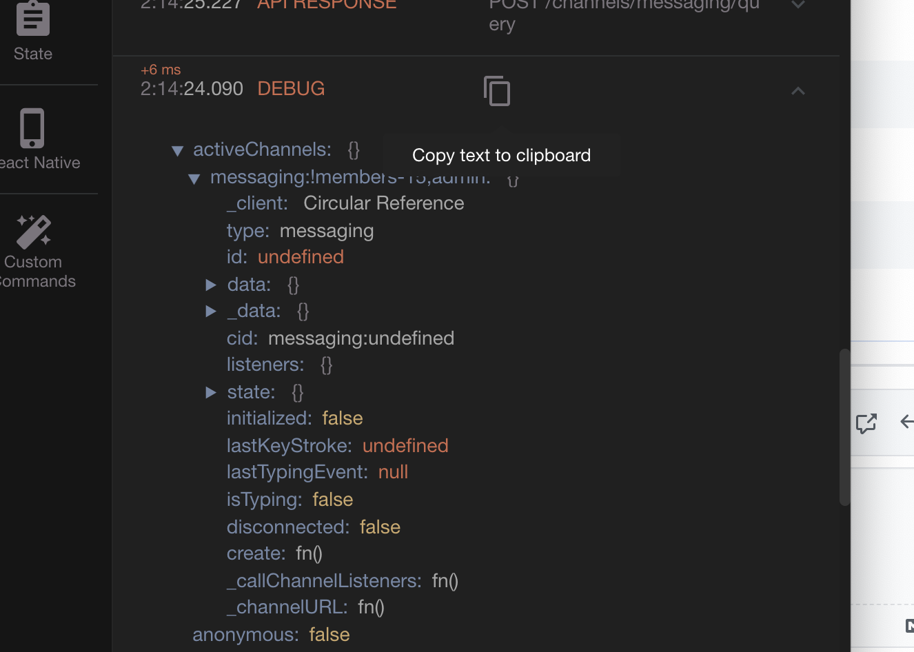 Not receiving messages after app comes from background · Issue #494 · GetStream/stream-chat ...