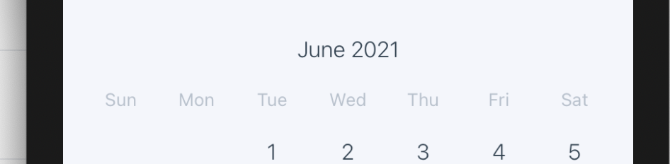 Is it possible to have fixed weekday header on CalendarList? · Issue #1409 · wix/react-native ...