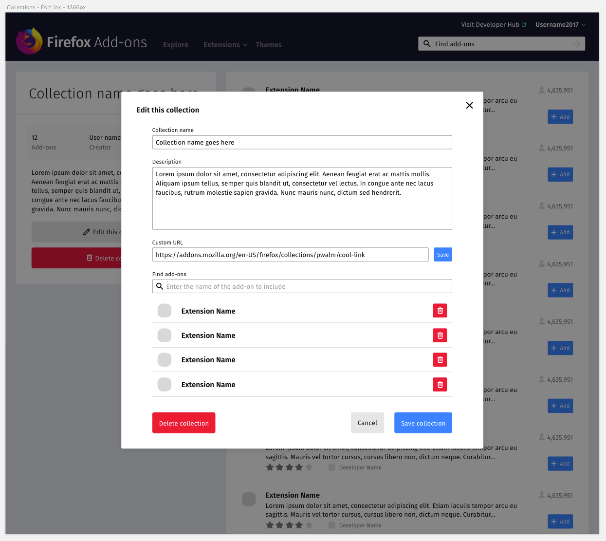 Edit collection name and description · Issue #11238 · mozilla/addons · GitHub
