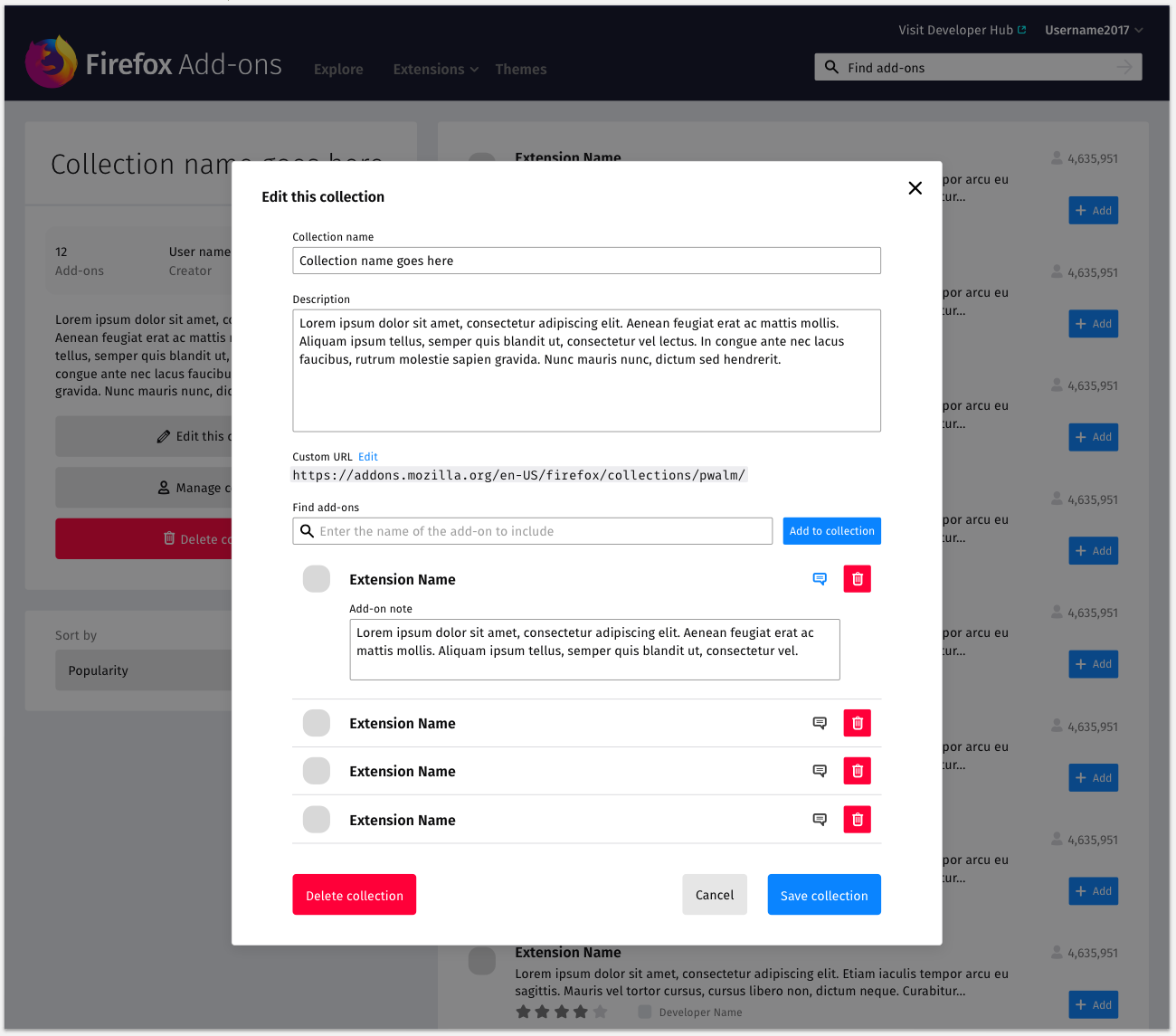 Collection Comments Missing From New Layout · Issue 11171 · Mozillaaddons · Github