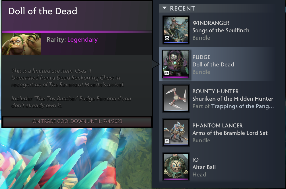 Doll of the Dead pudge persona & set not tradeable/giftable · Issue #7884 · ValveSoftware/Dota2 ...