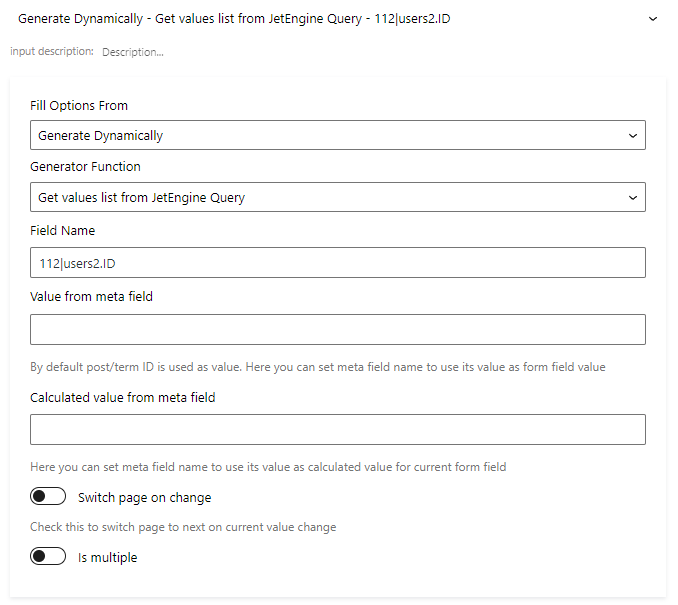 #feauredrequest - Get values list from JetEngine Query in the Hidden field · Issue #188 ...