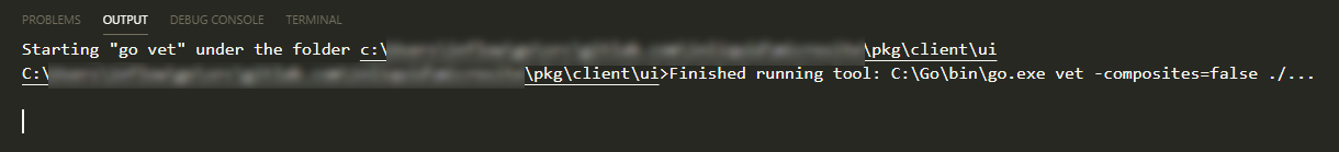 Confusing Behavior With `go Vet` When Using Gopls And Modules · Issue 2649 · Microsoftvscode