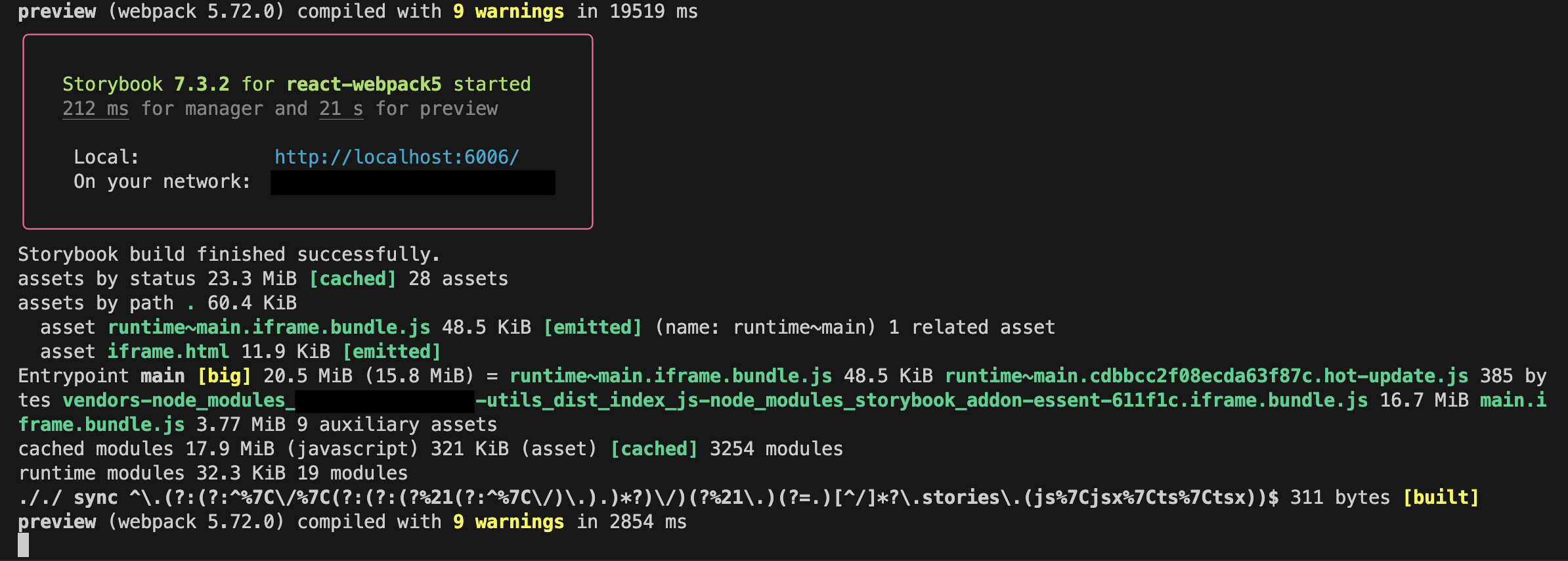 Storybook 7 compiles twice on launch (not sure if bug) · Issue #23957 · storybookjs/storybook ...