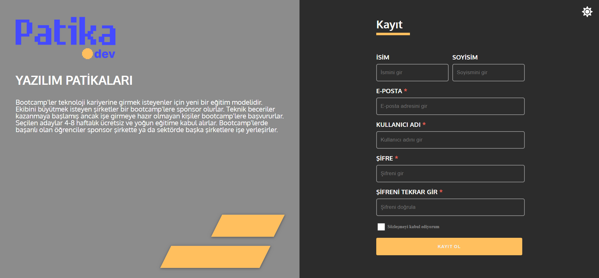 GitHub - emredag/react-register