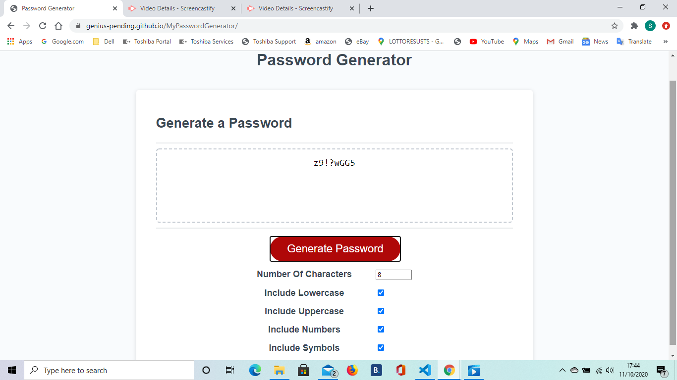 GitHub - genius-pending/MyPasswordGenerator: A password generator created by myself to help me ...