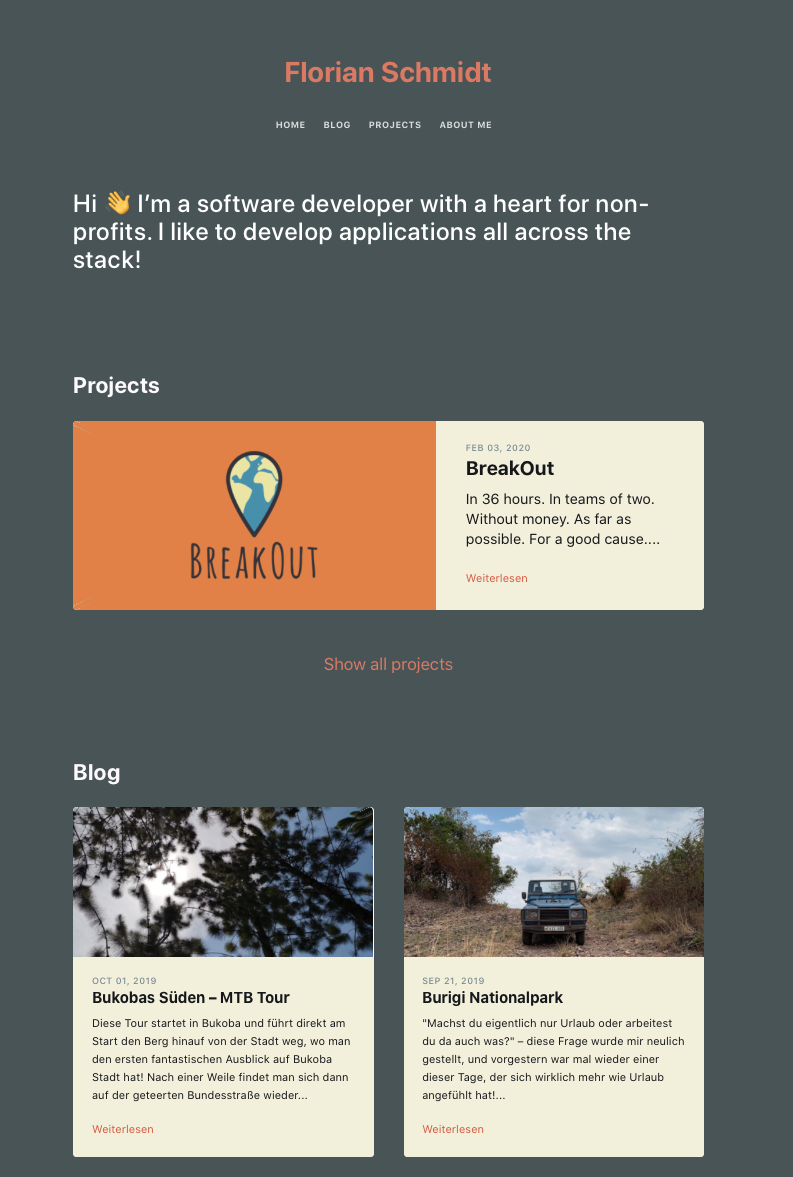 GitHub - florianschmidt1994/ghost-theme-jungle: A simple ghost theme ...