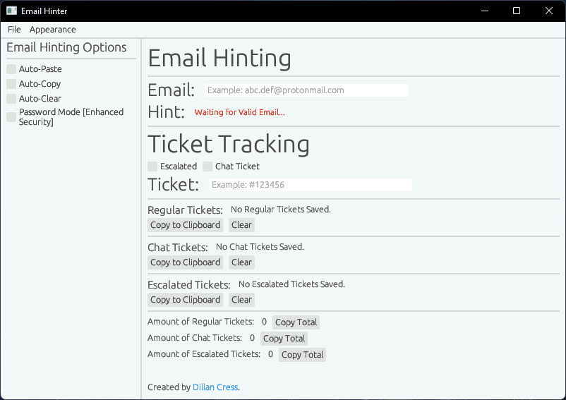GitHub - t-vice/ticket-assistant: Application built to assist in customer support/service roles