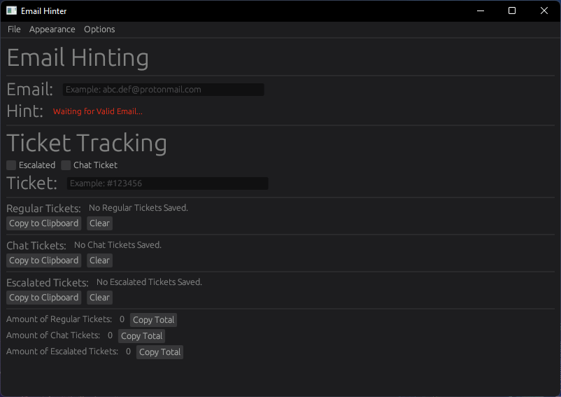 GitHub - t-vice/ticket-assistant: Application built to assist in customer support/service roles