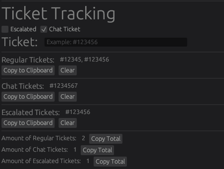 GitHub - t-vice/ticket-assistant: Application built to assist in customer support/service roles