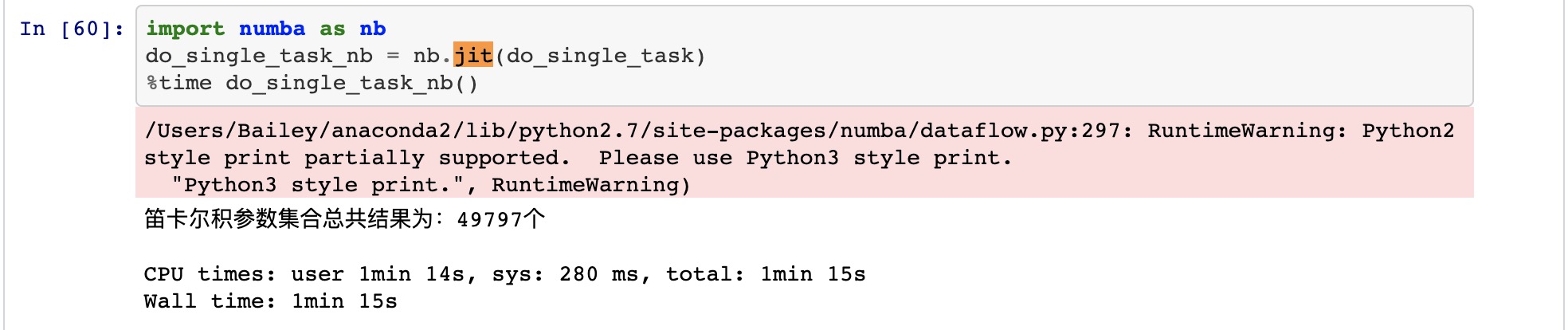 Compilation is falling back to object mode WITH looplifting enabled ...