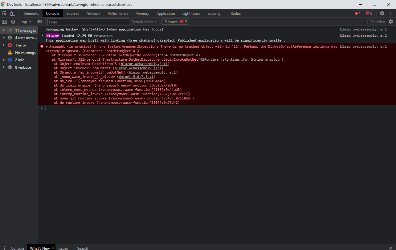 Random dispose console error. · Issue #2190 · MudBlazor/MudBlazor · GitHub
