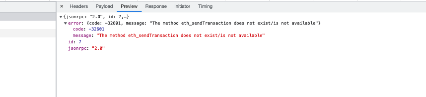 The method eth_sendTransaction does not exist/is not available · Issue #422 · ProjectOpenSea ...