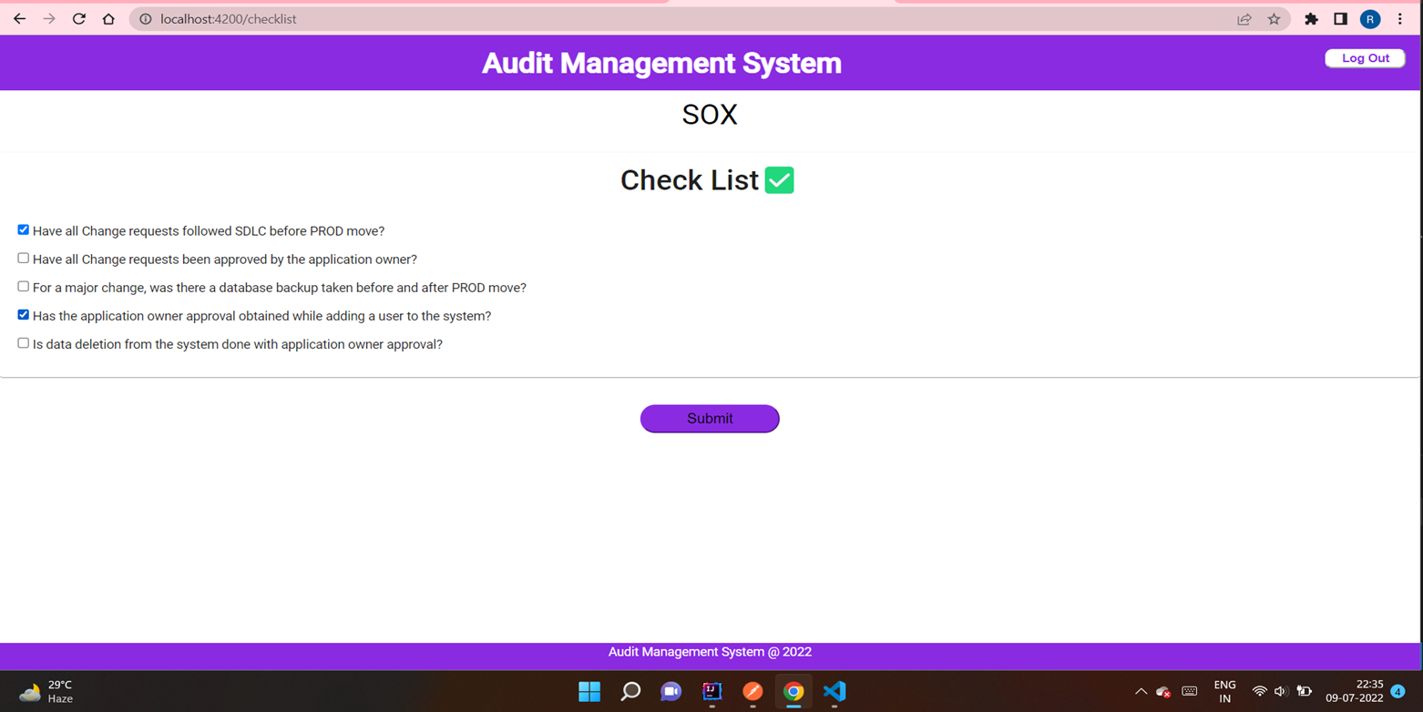 GitHub - ridhi-2801/Audit-Management-System