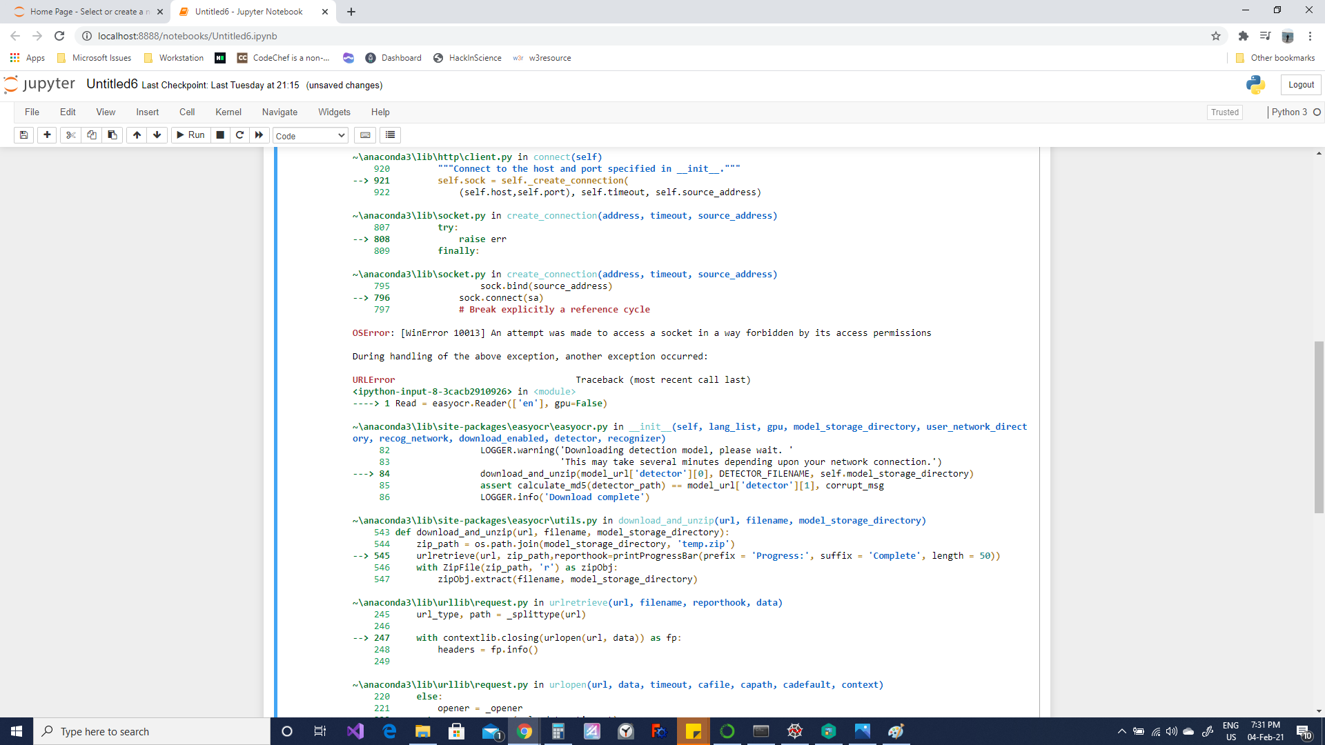 Error in downloading Languages in EasyOCR- OS Error and URL Error- Help · Issue #366 · JaidedAI ...