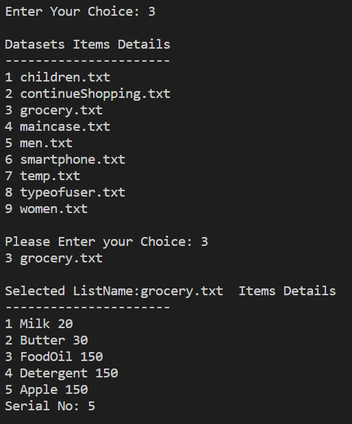 GitHub - bhuvisanathra/Mall-Console-Application