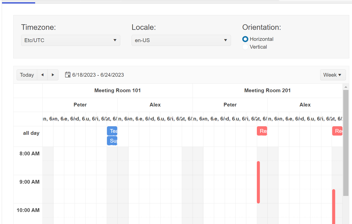 Scheduler for react cell is shrinked that date isn't recognizable in ... Scheduler for react cell is shrinked that date isn't recognizable in ...