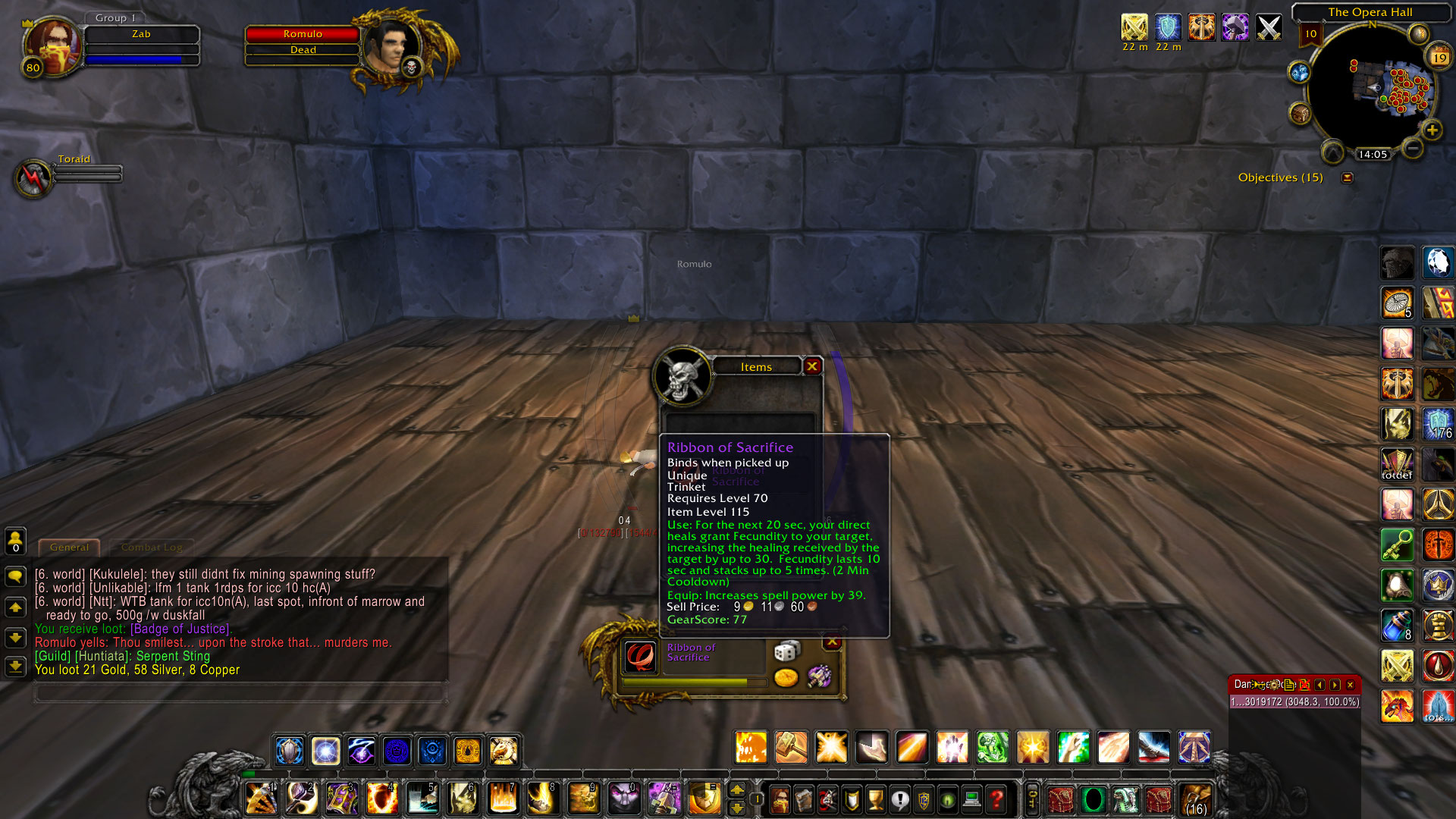 Karazhan Opera ewent loot · Issue #4739 · WoWManiaUK/Redemption · GitHub