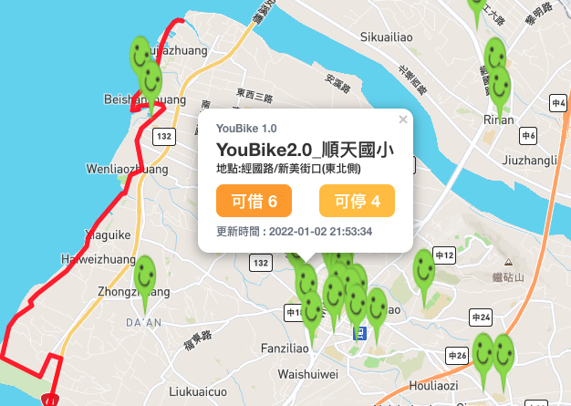 GitHub - siaochanwu/ubike_route