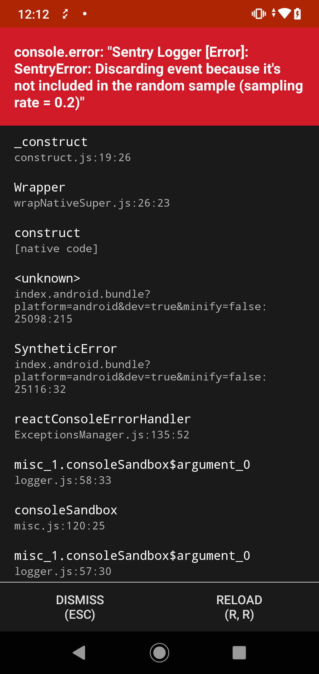 Sentry `sampelRate` caused "Discarding event because..." · Issue #1371 ...