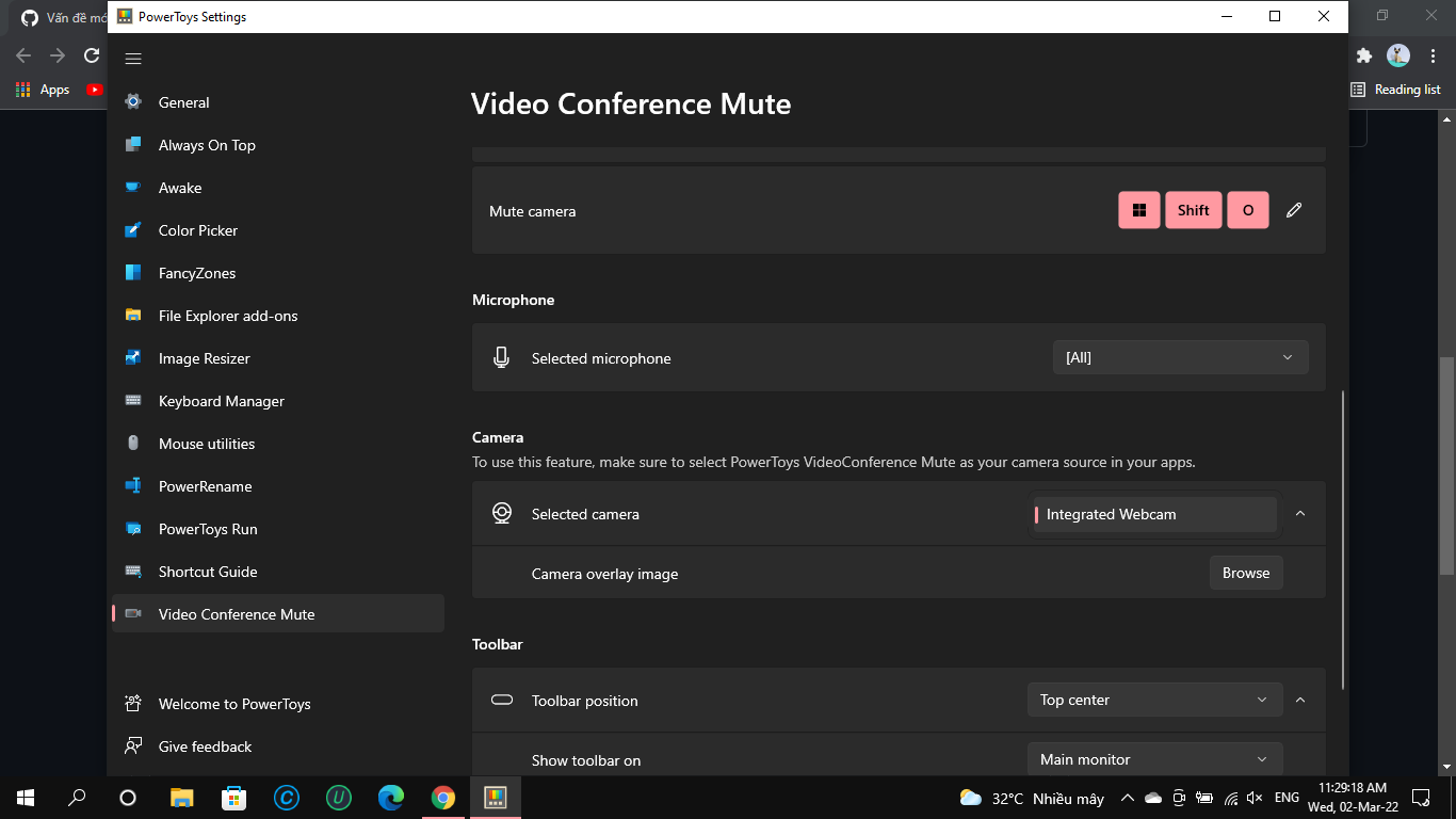 Video Conference Mute can't turn off my camera · Issue #16697 ...