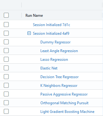 [BUG]: Nested runs stacked indefinetely (Databricks) · Issue #3142 · pycaret/pycaret · GitHub