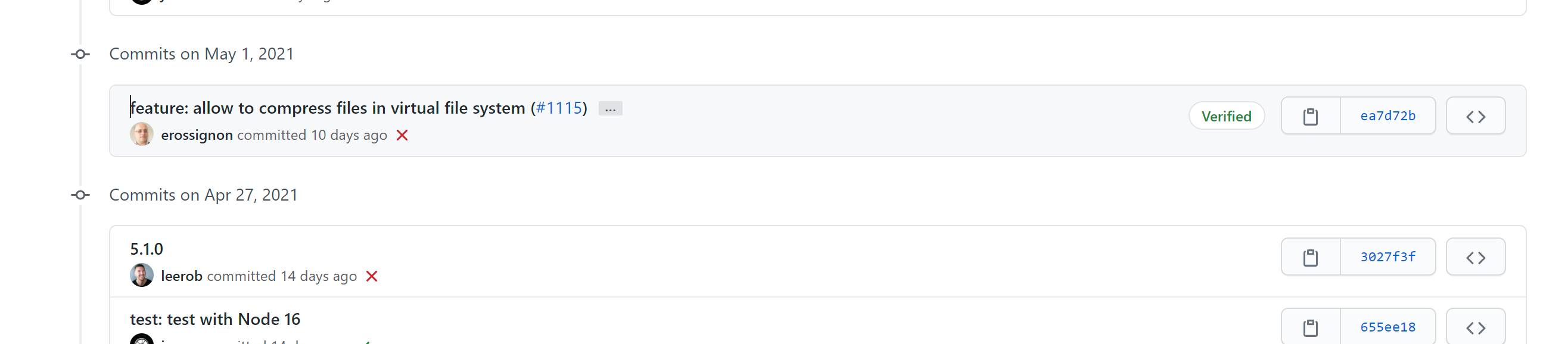 Compress command don't give any action. · Issue #1167 · vercel/pkg · GitHub