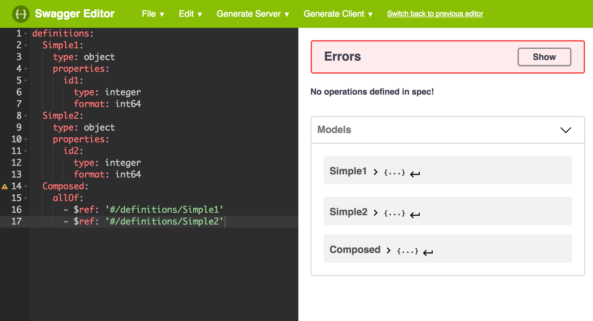 Wrong Model Titles When Composing Using Allof · Issue 2946 · Swagger Apiswagger Ui · Github 