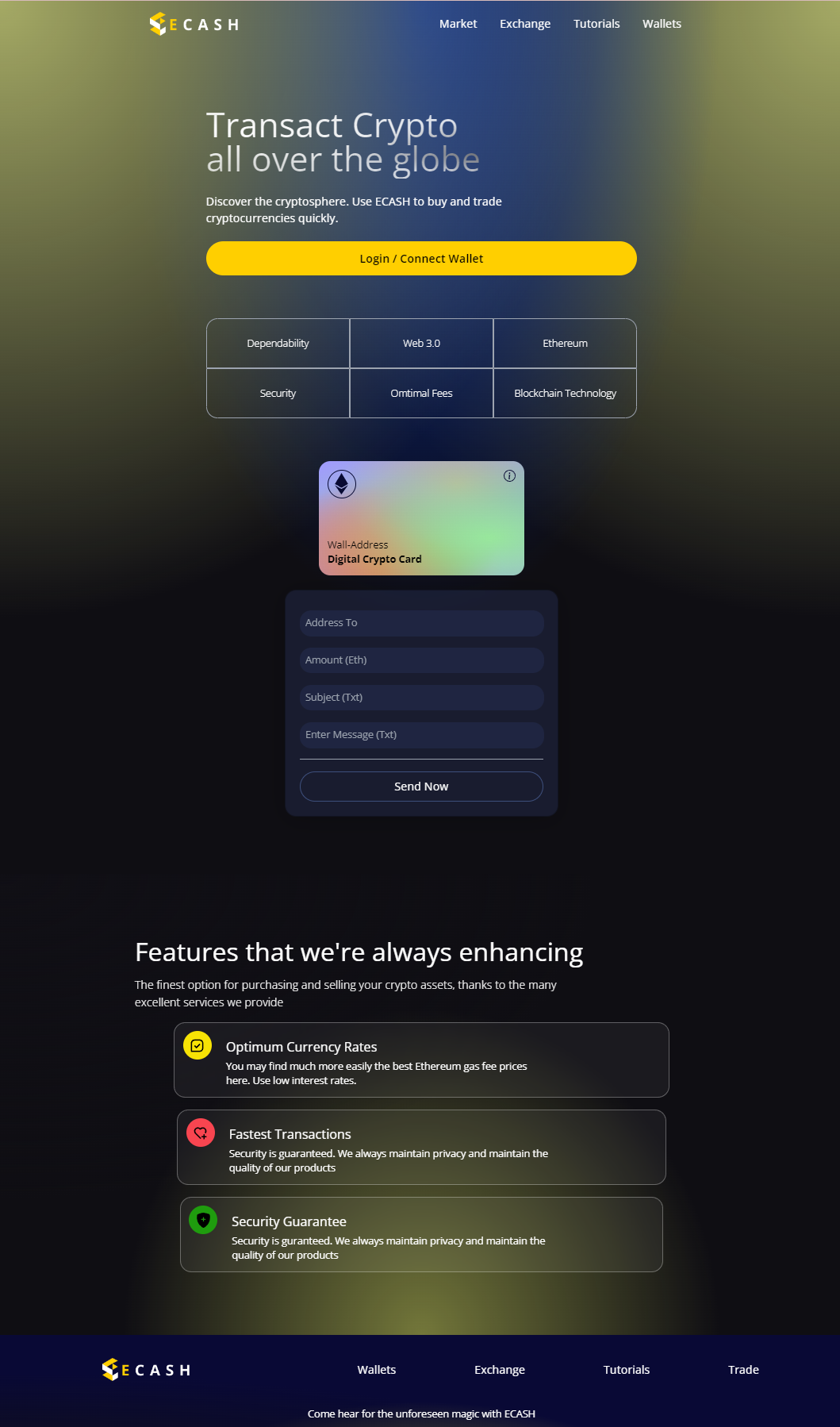 GitHub - mo-taher/Ecash_Crypto_Transaction_System