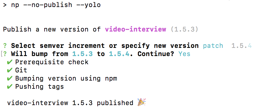 Trying to publish an old version · Issue #203 · sindresorhus/np · GitHub