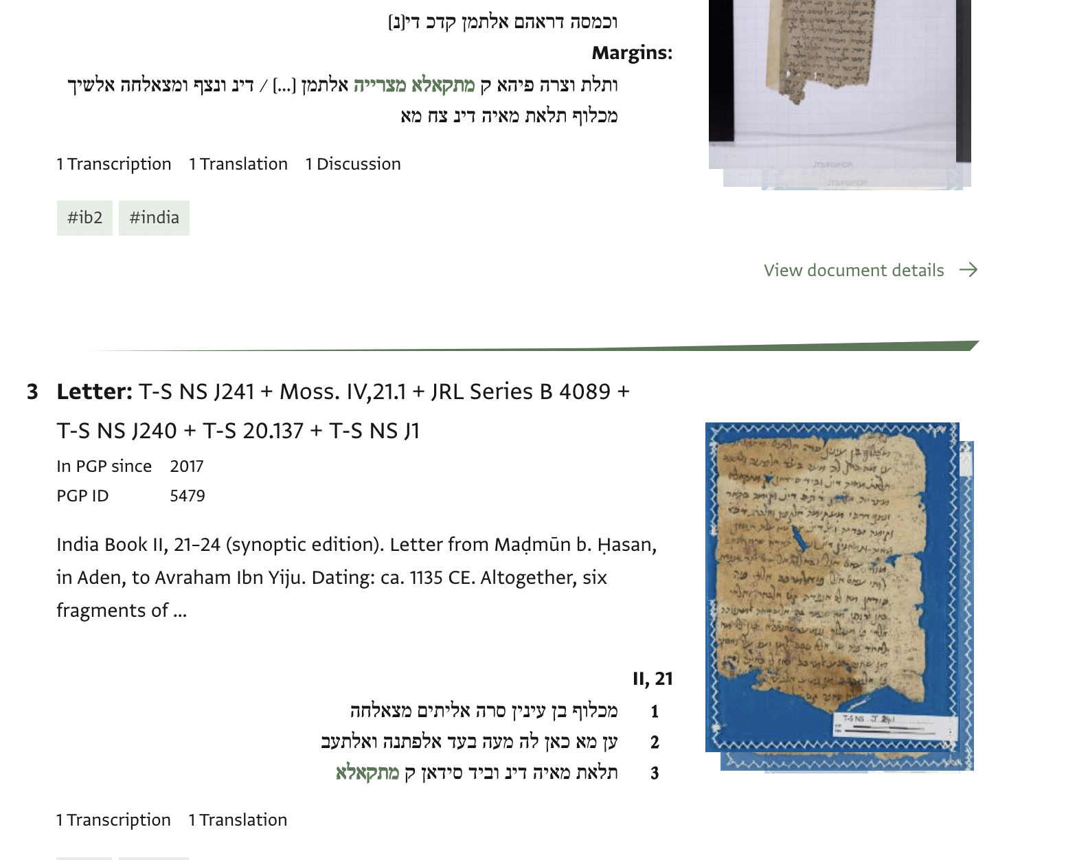 As a content editor, I want transcription formatting preserved in ...