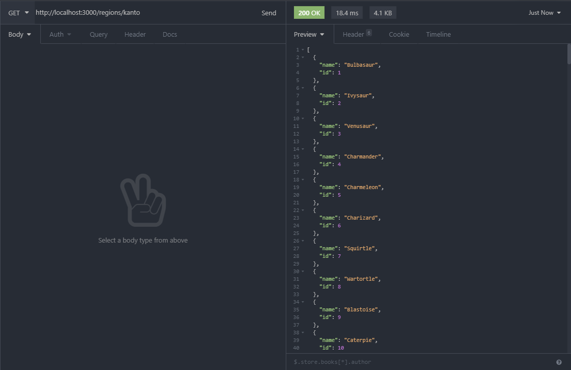 GitHub - dyokinn/PokedexAPI: API REST simples de uma Pokedex, implementada com node.js e express ...