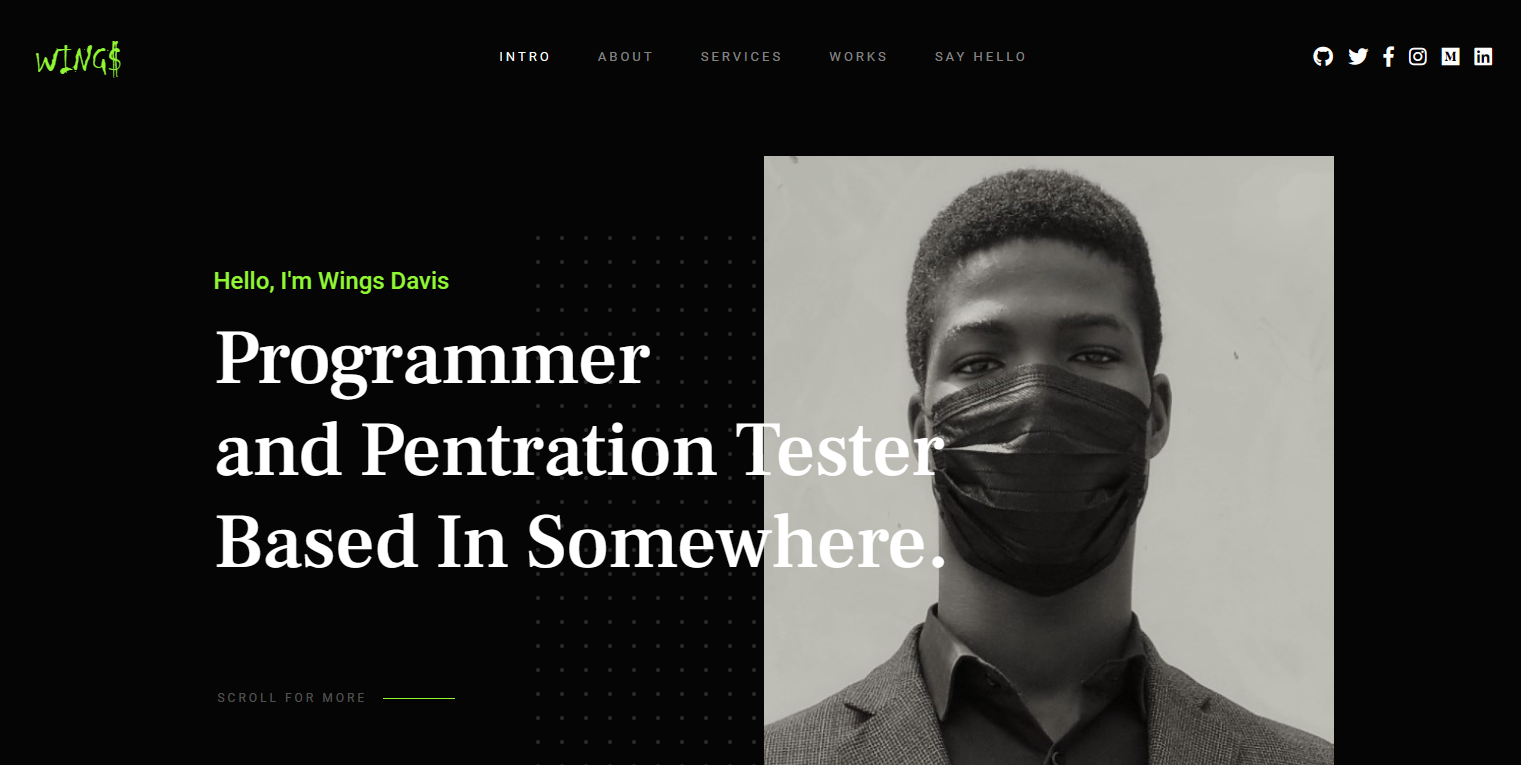 Github Wingsdavis Wings My Website