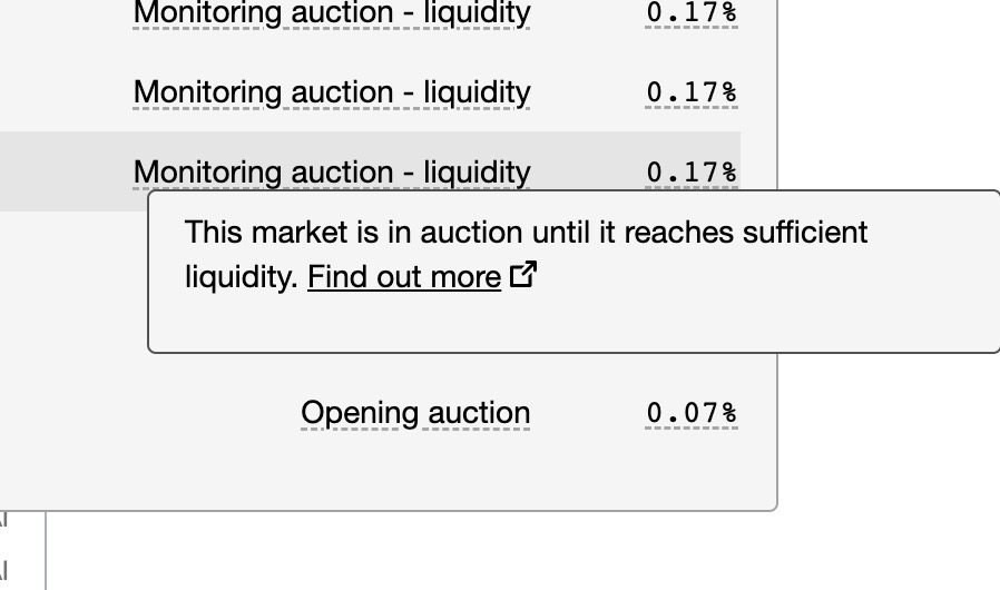 Fix market dropdown tooltip padding · Issue #2409 · vegaprotocol/frontend-monorepo · GitHub