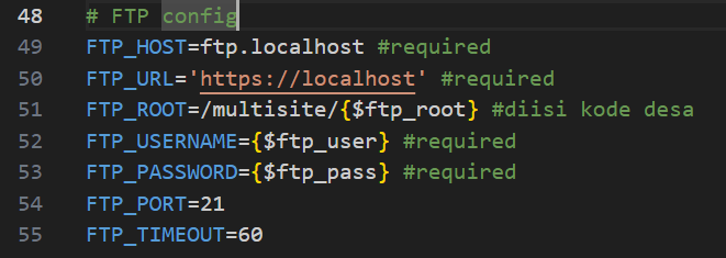 BUG: konfigurasi FTP di env API pada database gabungan · Issue #249 · OpenSID/wiki-siappakai ...