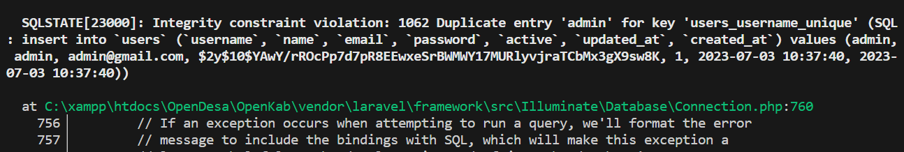 Hilangkan Duplikat Seeder · Issue 220 · Opensidopenkab · Github
