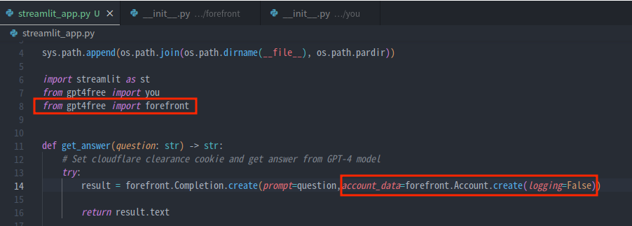 Reply Chinese will be garbled · Issue #507 · xtekky/gpt4free · GitHub