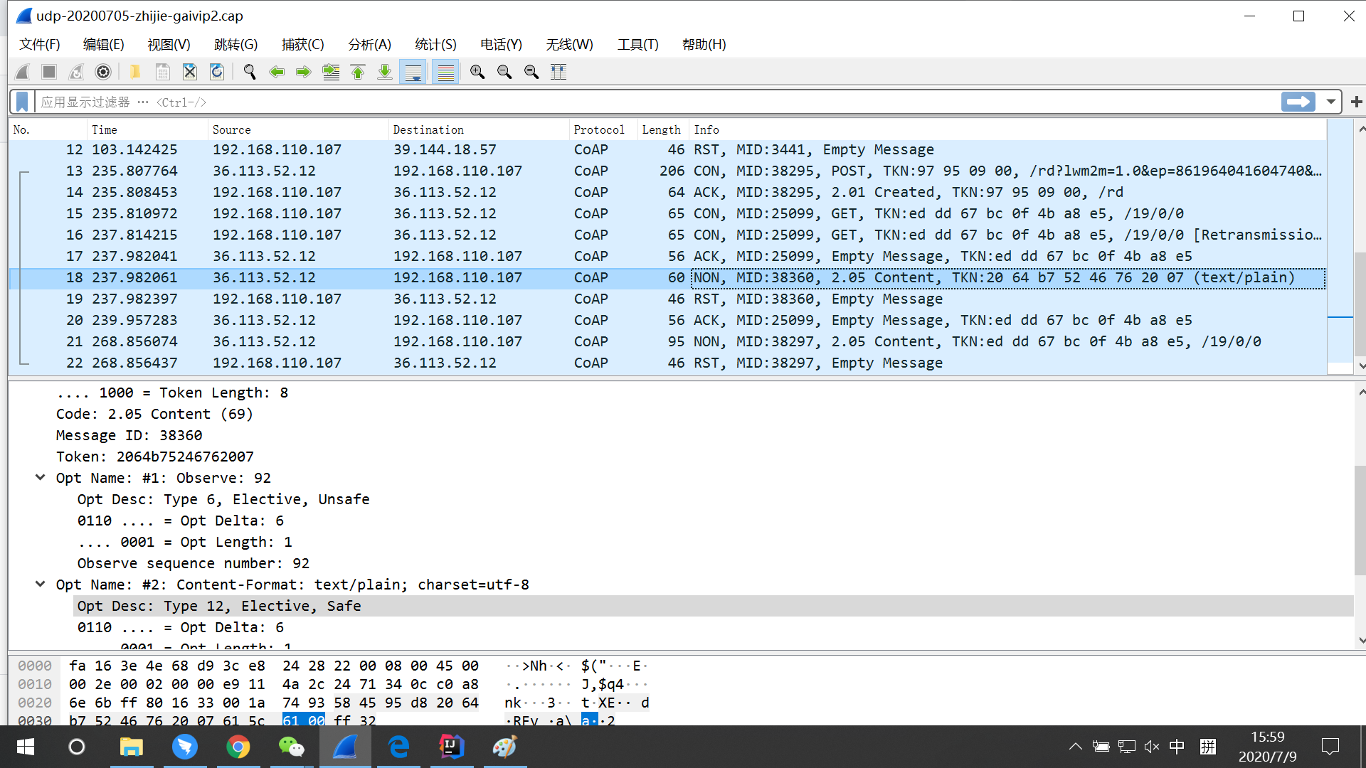 Register success but the observe is always reset · Issue #862 · eclipse-leshan/leshan · GitHub