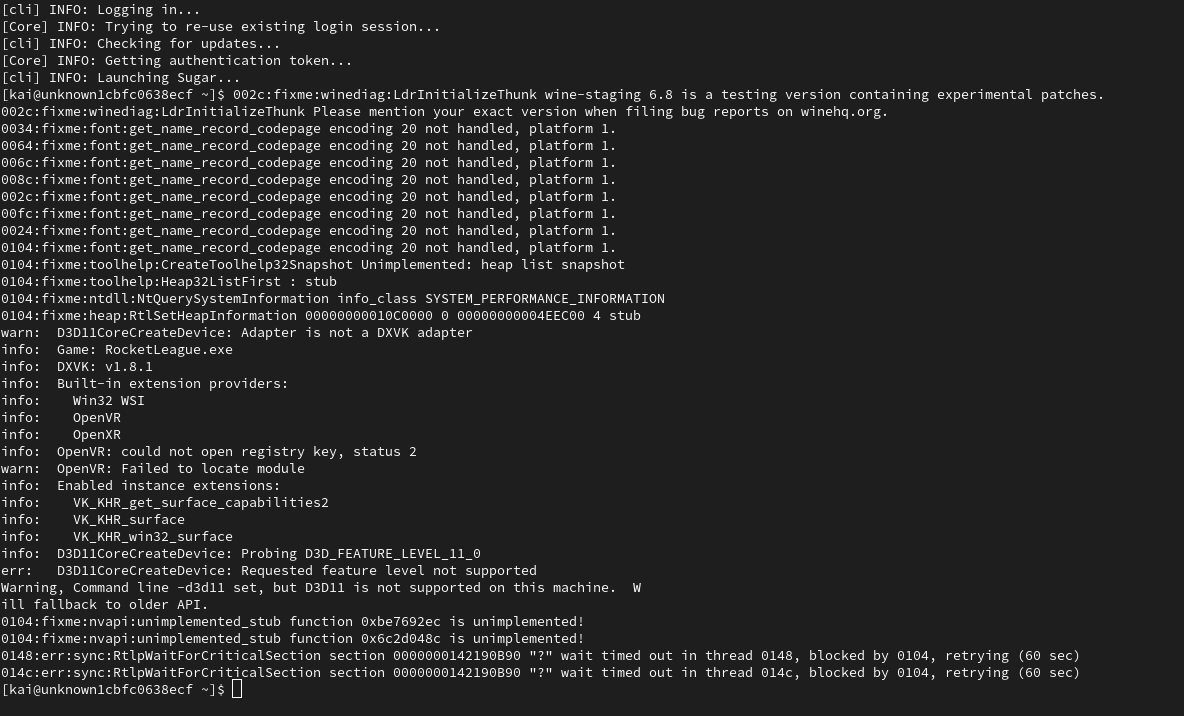 DXVK is not compatible w/ wine >=6.8 · Issue #2072 · doitsujin/dxvk · GitHub