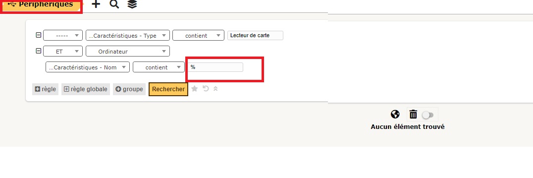 Glpi 954 The Search By Criteria In Monitor Or Device No Longer Works With The Global
