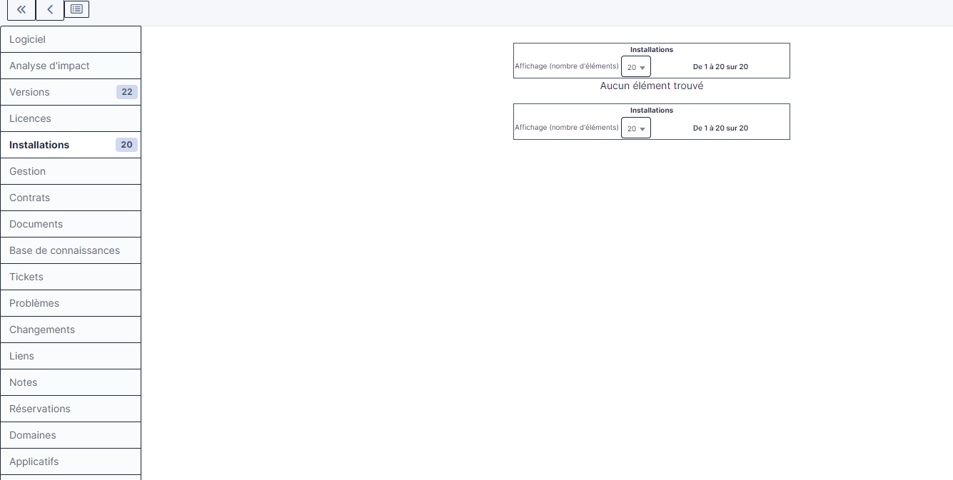 GLPI 10.0 : glpi_items_softwareversions , Unknown column 'vername' in 'order clause' · Issue ...