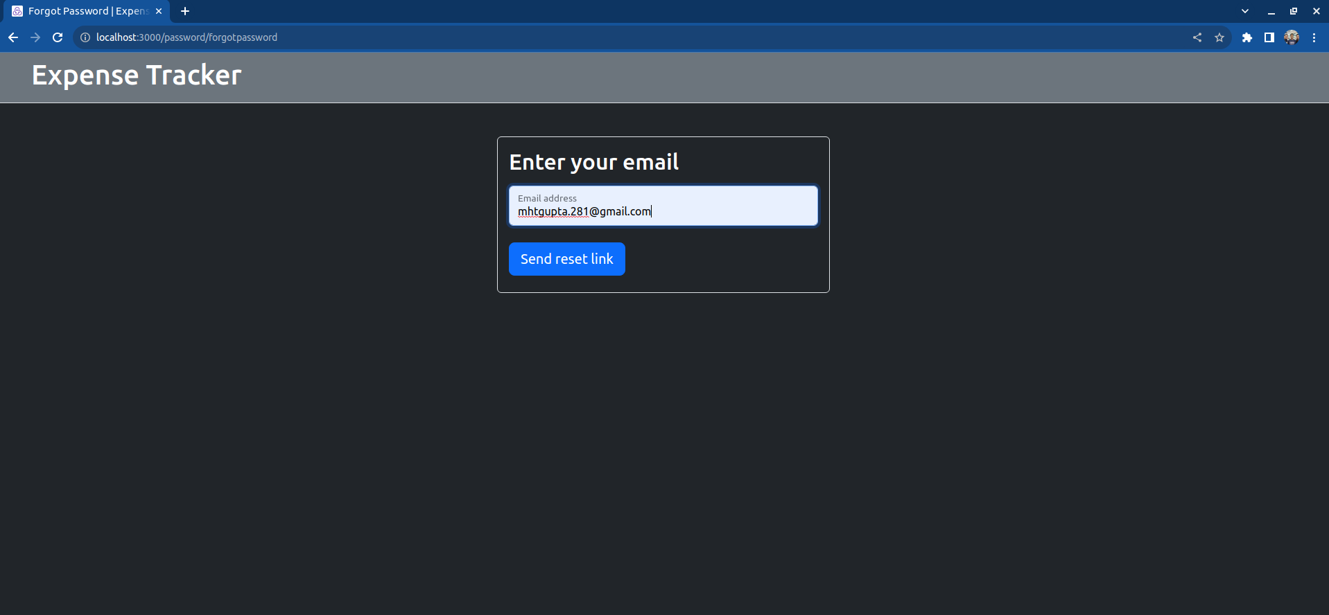 GitHub - coldcoffeee/expense-tracker: A web application to help you track your day-to-day expenses