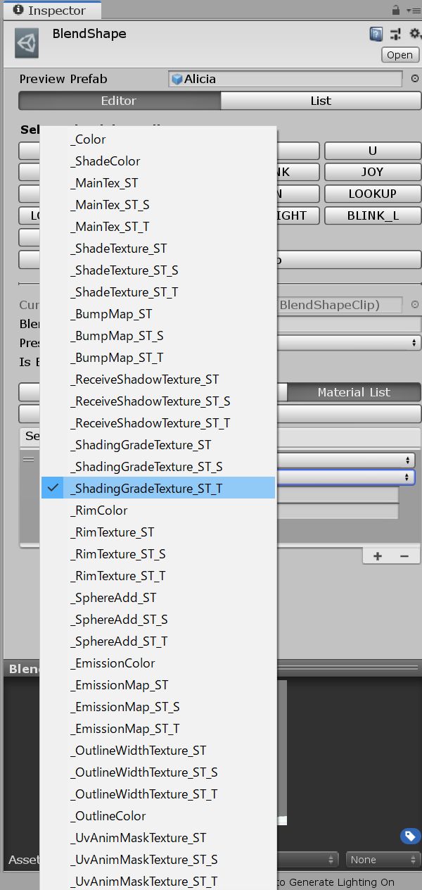 [1.0draft] BlendShapeにおけるマテリアルバインドの変更可能な値について · Issue #43 · vrm-c/vrm-specification · GitHub