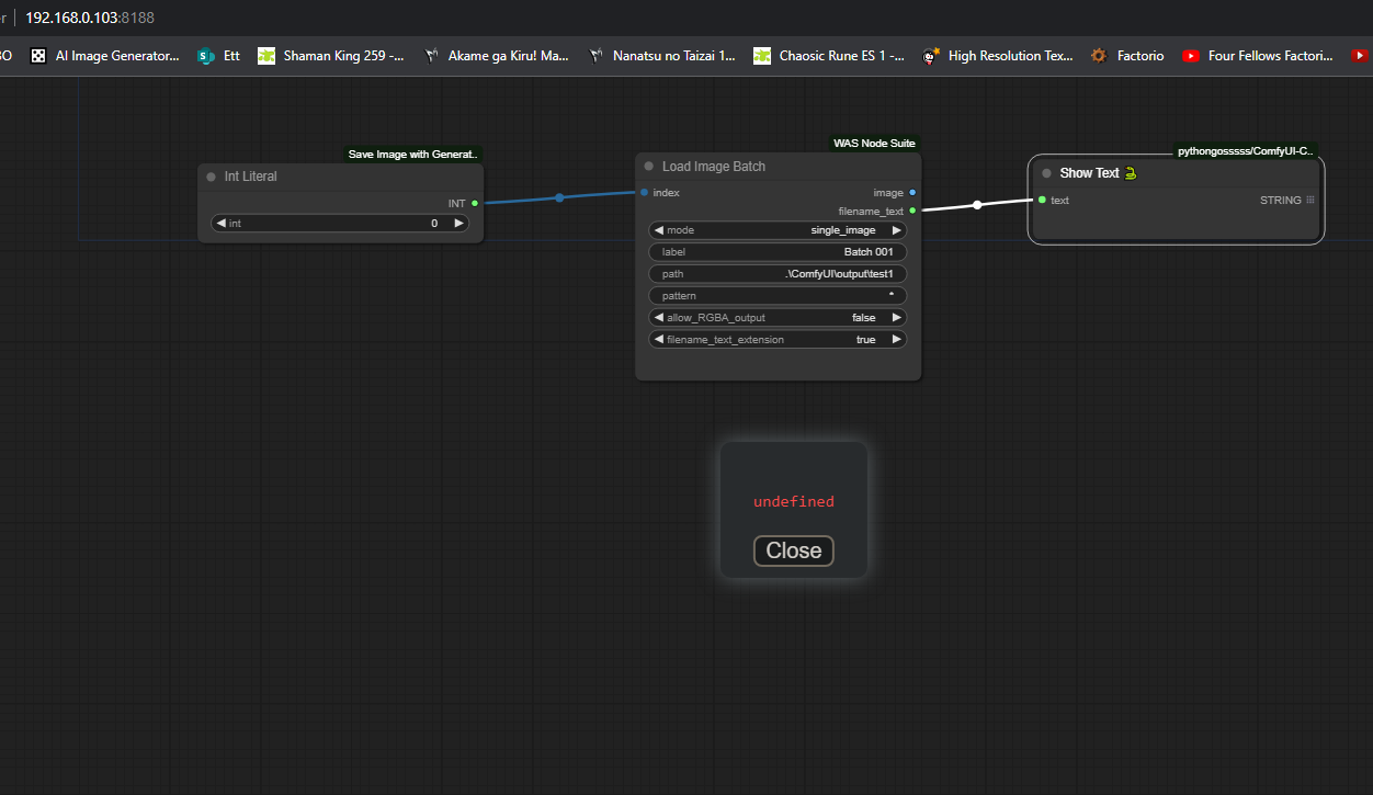 Load Batch Image From Server · Issue 275 · Wasasquatchwas Node Suite Comfyui · Github