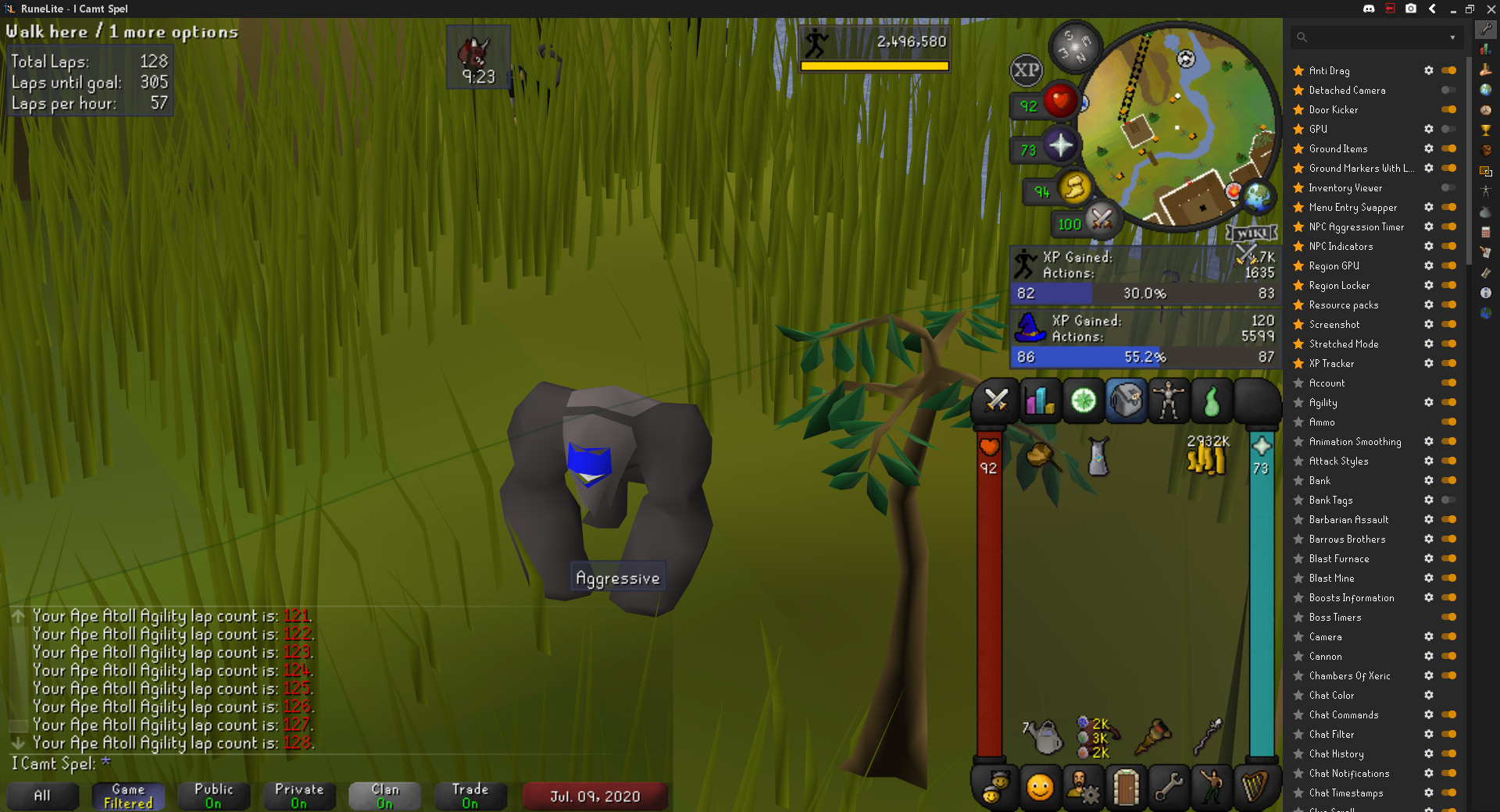 Ability to move the 'crossed swords' multicombat icon using Alt ...