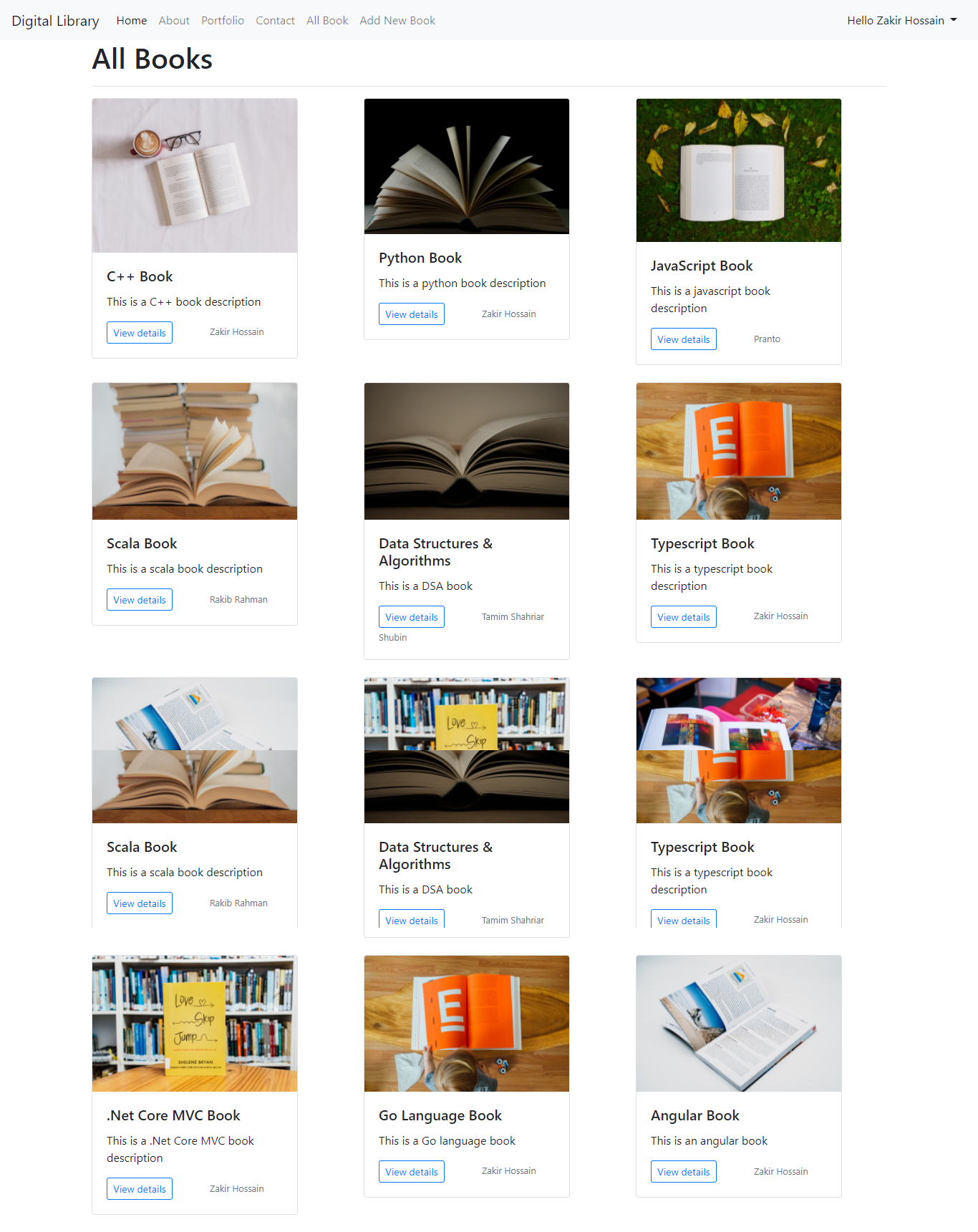 GitHub - i-r-dev/DigitalLibrary: This is an ASP.NET Core 5 (.NET 5) MVC web app. In this app, I ...